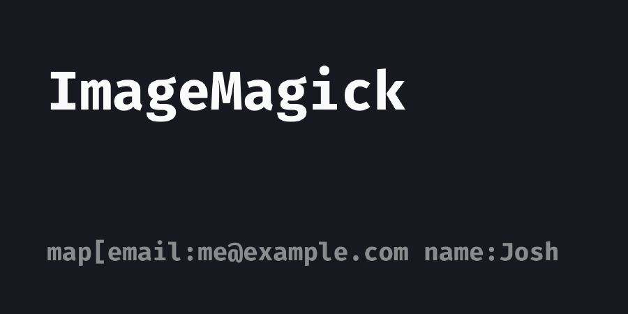 ImageMagick | 📝 Josh's Notes